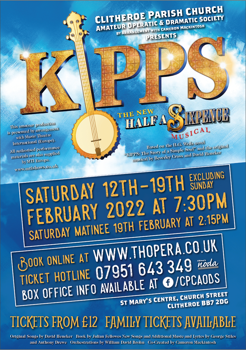 Kipps – The New Half A Sixpence Musical